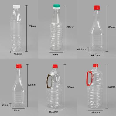 中国 380ml 500ml 760mlのプラスチック香辛料は空の正方形の食用油のびんをびん詰めにする 販売のため