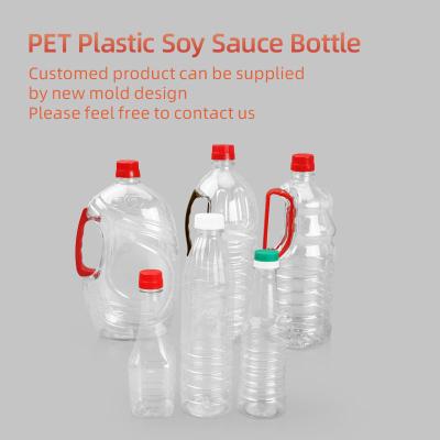 中国 380ml 500ml 760mlのプラスチック香辛料は空の正方形の食用油のびんをびん詰めにする 販売のため
