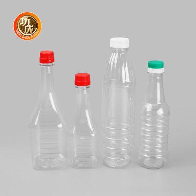 Cina Bottiglia di plastica per olio da cucina in PET trasparente personalizzata da 500 ml in vendita