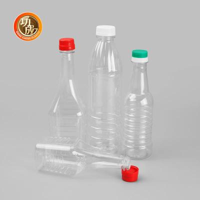 Cina Il condimento di plastica trasparente imbottiglia 500ml 900ml 1800ml 5000ml Olive Oil Plastic Bottle in vendita