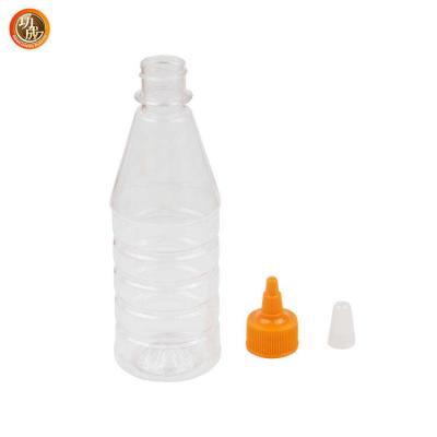 Cina Bottiglia libera di plastica riutilizzabile di compressione del condimento della bottiglia BPA della salsa di compressione in vendita