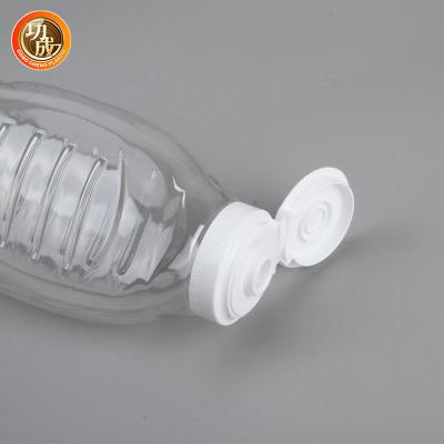 Cina Bottiglia 230ml 250ml 500ml 1000ml di Flip Cap Plastic Squeeze Sauce per salsa ketchup in vendita