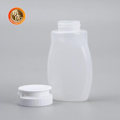 Cina 230ml 250ml 500ml 1000ml bottiglia di plastica di compressione della salsa per il ketchup della salsa del barbecue del pomodoro dell'olio in vendita