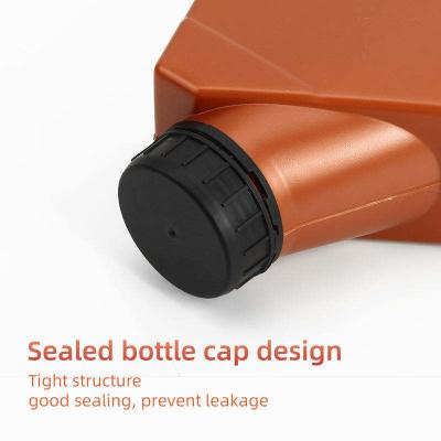China PE Engine Oil Bottle 1000ml Screw CAP Empty Motor Oil Container for sale