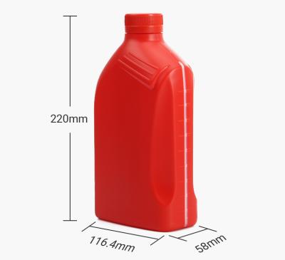 China Empty 1L Engine Oil Bottle HDPE automotive oil container for sale