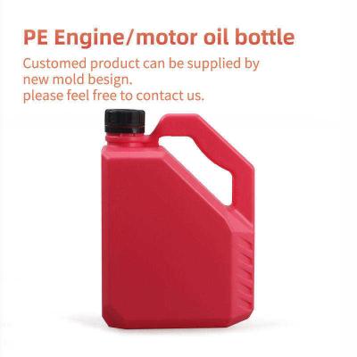 Cina bottiglia Logo Lubricating Oil Bottle su ordinazione dell'olio per motori dell'antigelo 1L in vendita