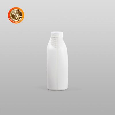 Cina bottiglie di olio del motore dell'HDPE di 1500ml 2000ml con la scatola metallica dell'olio per motori dei coperchi in vendita