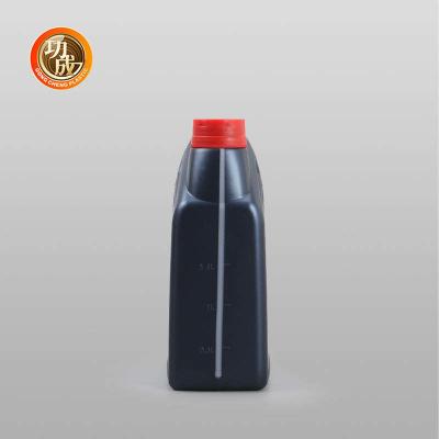 Cina Bottiglia di plastica della struttura del motore a benzina di olio della bottiglia del lubrificante stretto dei blu navy in vendita