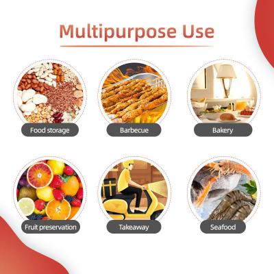 China Disposable Rectangle Customize Packing Boxes Airline Meal Aluminum Foil Lunch Box for sale