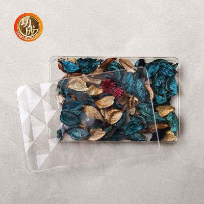 Cina L'alimento rettangolare personalizza la scatola di stoccaggio di Candy dei biscotti dell'ANIMALE DOMESTICO dei contenitori di imballaggio in vendita