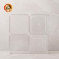 China Transparent PET Customize Packing Boxes Plastic Food Storage Boxes for sale