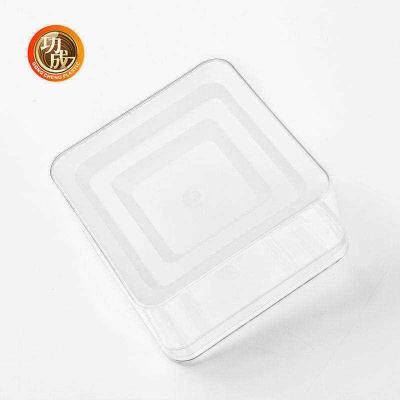 Cina 600ml 810ml personalizzano il contenitore rettangolare trasparente di alimento PER ANIMALI DOMESTICI dei contenitori di imballaggio in vendita