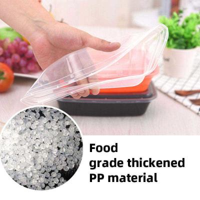Cina L'OEM personalizza l'imballaggio alimentare asportabile Tray With Lid dei contenitori di imballaggio in vendita