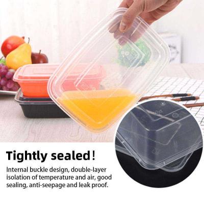 Cina L'OEM personalizza l'imballaggio alimentare asportabile Tray With Lid dei contenitori di imballaggio in vendita