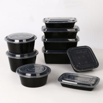 Cina L'OEM eliminabile elimina a contenitori i vassoi di plastica con i coperchi in vendita