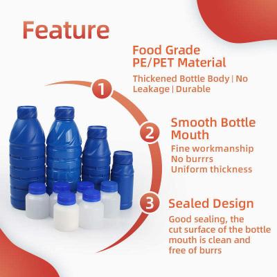 Cina fertilizzante vuoto della bottiglia dell'antiparassitario del PE di 100ml 200ml per liquido chimico in vendita