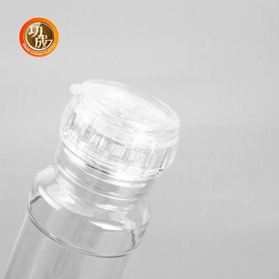 Cina Condimento di plastica trasparente su ordinazione Shaker Jars 250ml 500ml delle bottiglie della spezia in vendita