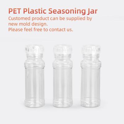 Cina Barattoli della spezia dell'ANIMALE DOMESTICO di Shaker Plastic Spice Bottles 350ml 500ml del commestibile in vendita