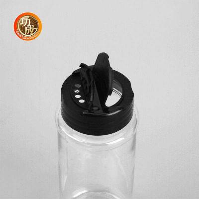 China 100Ml Plastic Spice Bottles Herbs Powders Seasoning Shaker Containers for sale