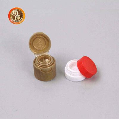 Cina PE di plastica pp Flip Top Caps di plastica della capsula di soia della vite su ordinazione della salsa in vendita