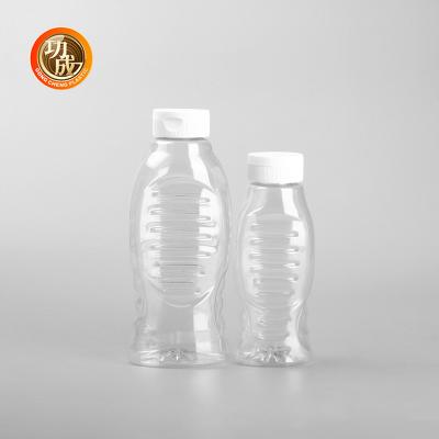 Cina Bottiglia di plastica trasparente per riempire facilmente in vendita