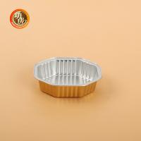 China Customize Rectangular Round Food Package Packing Boxes Silver Gold Lid Foil Lid PP Lid for sale