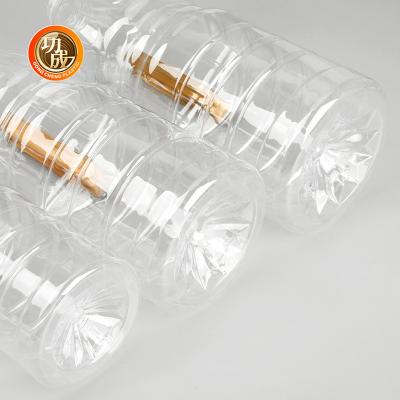 Cina Bottiglie di plastica trasparente condimenti di qualità alimentare condimenti imballaggio 1800ml Capacità in vendita