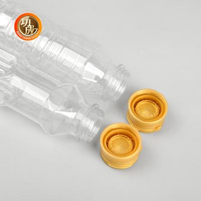Cina Bottiglia di olio commestibile di plastica chiara di grado alimentare 1000ml-1800ml Capacità per condimenti in vendita