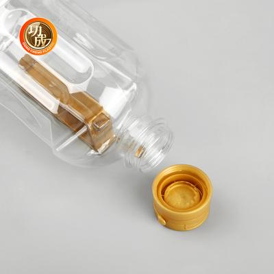 Cina Bottiglie di plastica per condimenti a vite sul coperchio condimenti imballaggio 1000ml-1800ml Capacità in vendita