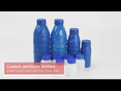 Plastic PE PET Bottle For Pesticide Agricultural Liquid Fertilizer Bottle 500ml 1000ml