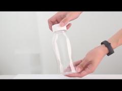 Flip Top Plastic Squeeze Sauce Bottle For Syrup 250ml 500ml