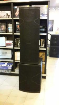China G-725 Dual 15'' pa speaker 2*15