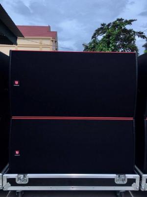 China G-218 Dual 18'' indoor outdoor bass speaker 1200W sub woofer for sale