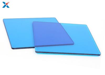 China Van het het Dakwerkblad van het perspexpolycarbonaat Transparante Blauwe het Effectweerstand Te koop