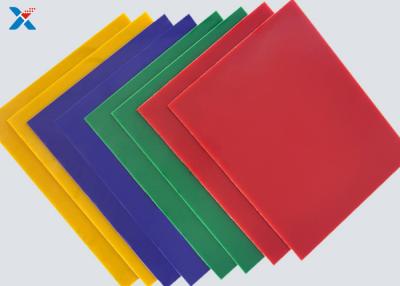 China Kundengebundenes Plastikacryl bedeckt orangefarbenes Überdachungsplexiglas-Brett zu verkaufen