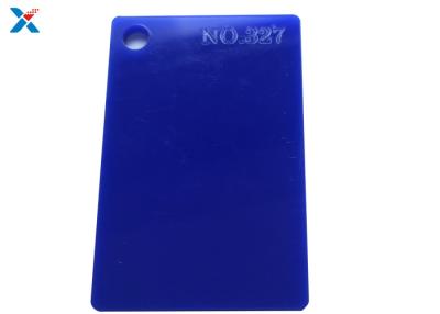 China 1/8 Inch Thick Blue Plexiglass Sheets For Advertising Displays / Signs for sale