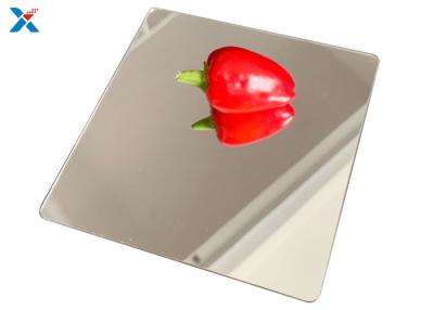 Cina Foglio specchio acrilico in plastica argento all'ingrosso per decorazioni leggere in vendita