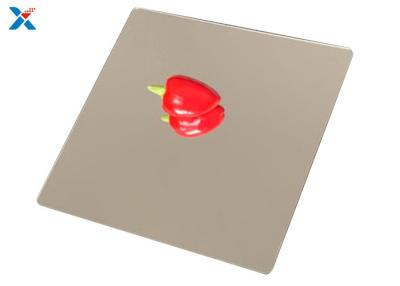 Cina Foglio acrilico specchiato argento flessibile 30,5 x 61 cm, perfetto per insegne decorative in vendita
