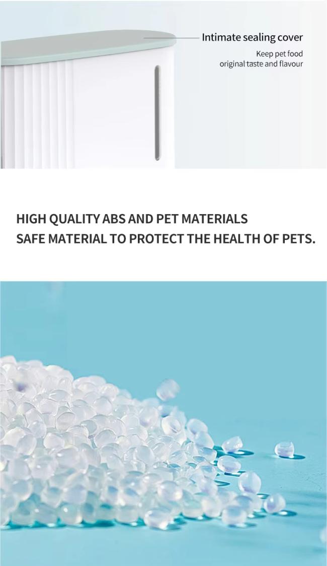 New High Quality Safety Material Supplies 3l Pet Cat Food Bowl Dog Automatic Feeder With Dry Food Storage Cat Drinking Water Bow