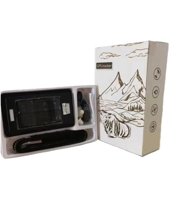 Long Battery Life 20000mAh Solar Power Collar GPS Tracking for Livestock Cows Waterproof IP67 GPS Tracker 4G Tracker for Cattle