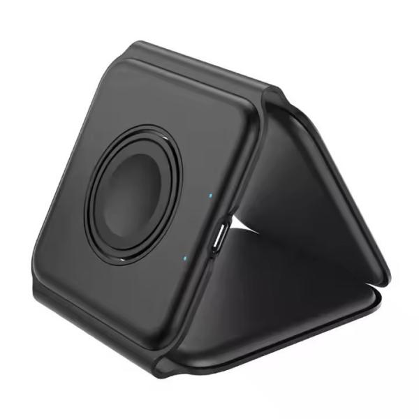 Quality 2024 Fashion Style 15W Fast 3 in 1 QI Fast Wireless Charger for iPhone Apple for sale