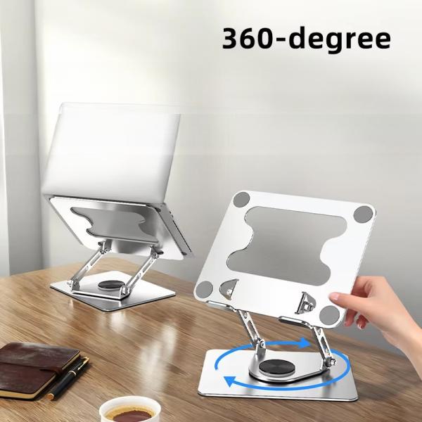 Quality 360 Degree Rotatable Alloy Heat Dissipation Laptop Tablet Stand for 11-17'' for sale