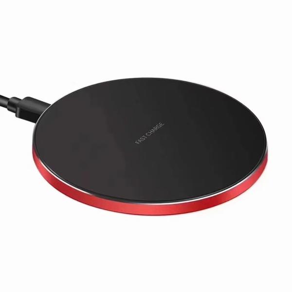 Quality Aluminum Alloy Fast Wireless Charging Pad 15W Mobile Phone Smart Charger with PD for sale
