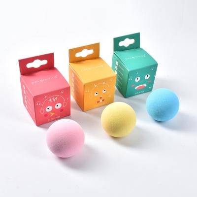 China Pet Playing Ball Cat Toy Ball Smart Cat Interactive Toys Catnip Catnip Ball Pet Accessories Pet Supplies With Sound for sale