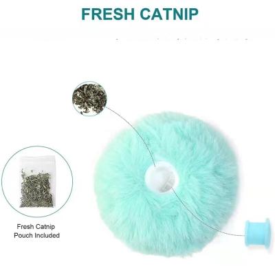 China Pet Playing Ball Cat Toy Ball Smart Cat Interactive Toys Catnip Catnip Ball Pet Accessories Pet Supplies With Sound for sale