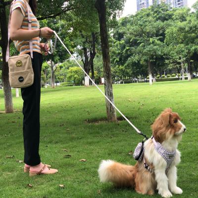 China OEM ODM Customization Service Provided Adjustable Cute Dog Collar Leash Harness Vest Set for Heavy Duty Puppy for sale