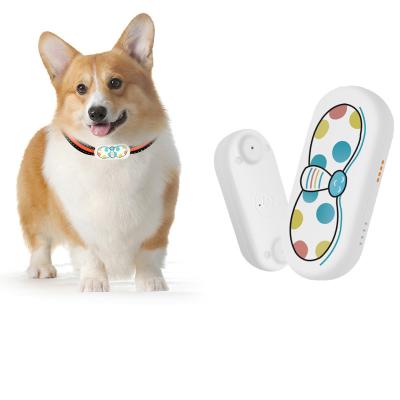 China Waterproof Pet GPS Tracker Collar for Cats Striped Pattern and Support Tracking System for sale