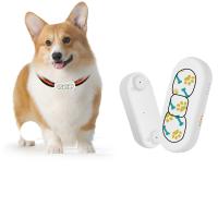 China Waterproof Pet GPS Tracker Collar for Cats Striped Pattern and Support Tracking System for sale