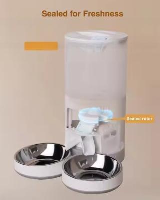 China 2025 New Trendy Popular Pet Smart Feeder Food Easy to Clean Dog Feeder Automatic Feeder Pet Food Dispenser Dog for sale