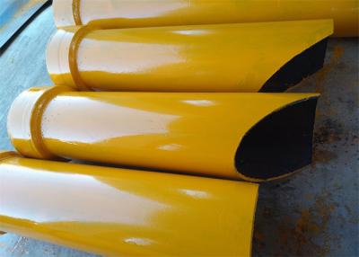 China Wall Thickness 4.5mm Concrete Pump Accessories Square Thread Steel Tremie Pipe For Piling for sale